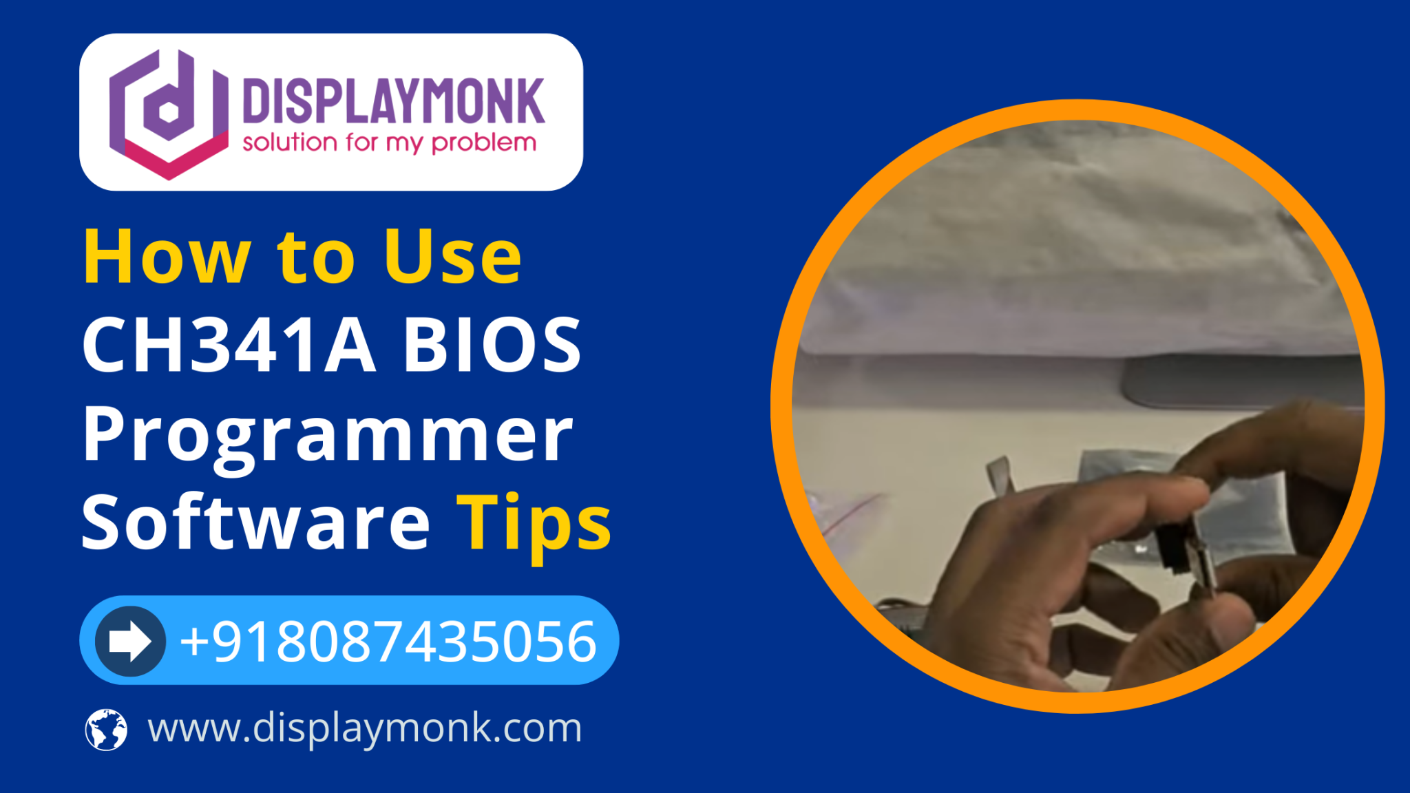Ch341a AsProgrammer Programmer Software latest - DisplayMonk